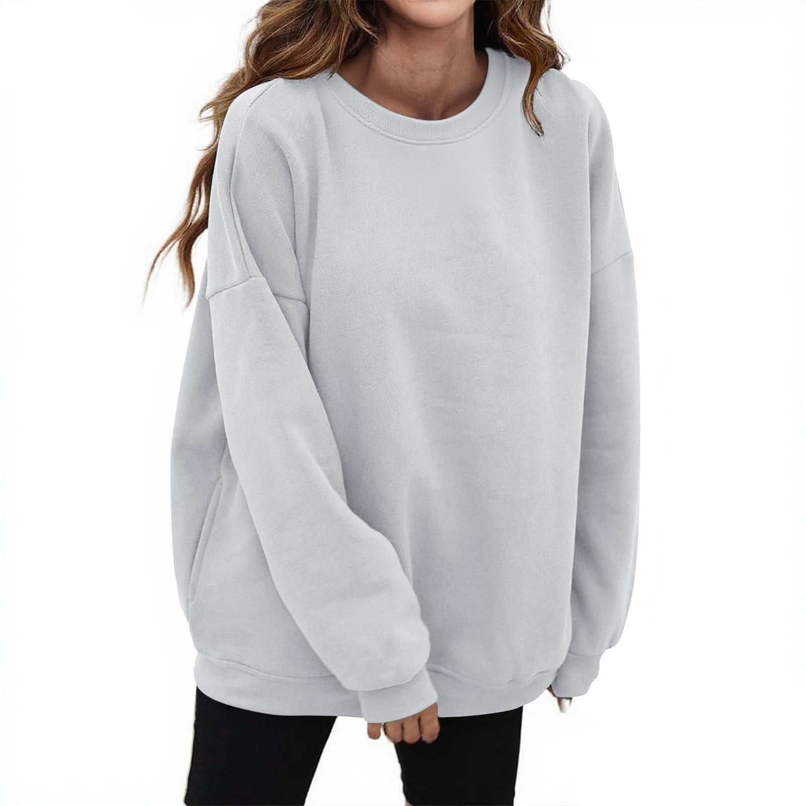 Click here for Manxivoo Womens Everyday Relaxed Fit Crewneck Swea... prices