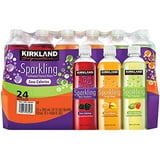 Kirkland Signature Flavored Sparkling Water Variety Club Pack - 24 Ct. (17 Oz.) - Walmart.com