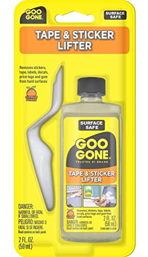 Goo Gone Sticker Lifter - Adhesive and Sticker Remover - 2 Ounce ...