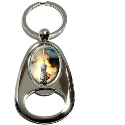 Apollo 11 Rocket Launch, Space Program, Chrome Plated Metal Spinning ...