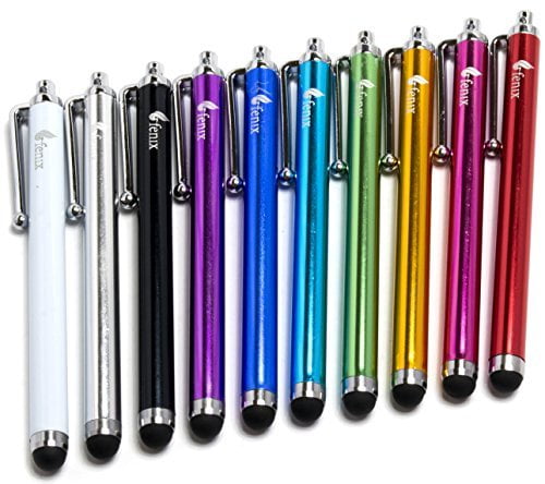 Fenix - Set of 10 Universal Stylus Pack for iPhone, iPad, Samsung ...