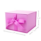 Hallmark Large Solid Color Gift Box (Light Pink) - Walmart.com