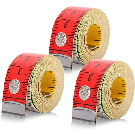 NUNADERNU Sewing Tape Measures, 3 Pieces Seamstress Tape Measure ...