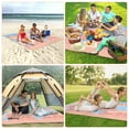 TSV Large Camping Blanket, Picnic Mat Beach Rug Water and Sand Proof ...