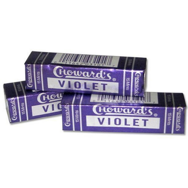 3 Pack Chowards Violet Mints - C Howard's Old Fashion Mints 3 Pack ...