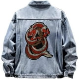 Red Dragon Clothes Patches Embroidered Iron on Sew on Patches for ...