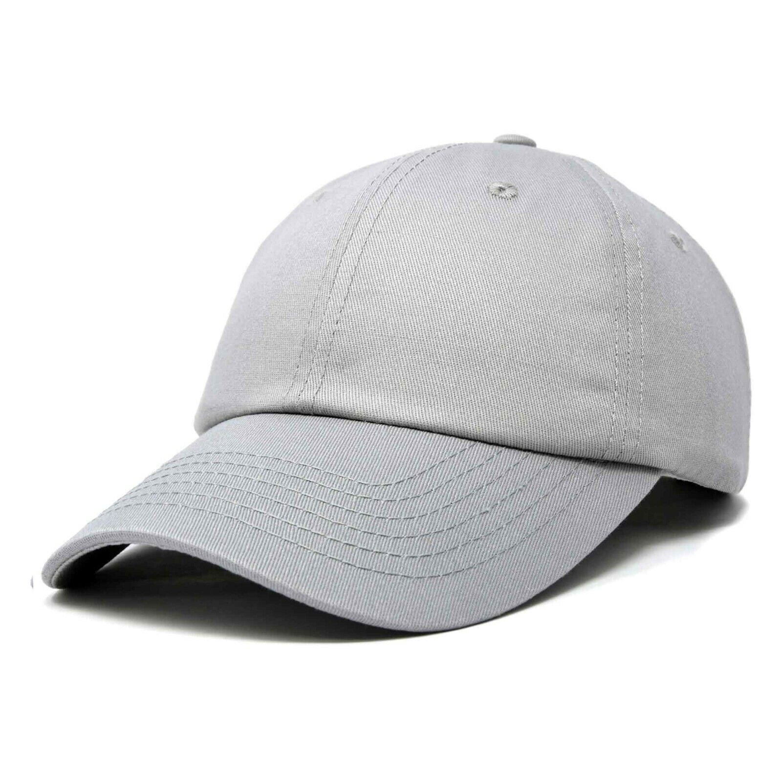 Baseball Caps Dad Hats 100% Cotton Unisex Plain Blank Adjustable ...
