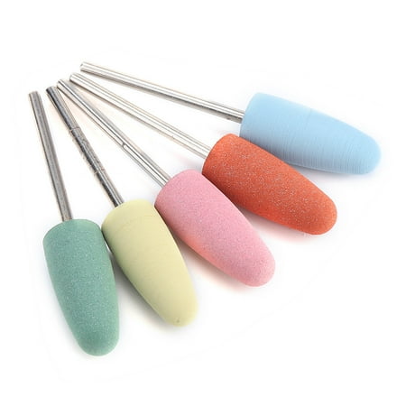 No Dust Pollution Silicone Rubber Drill Bit Perfect Grinding Pedicure ...