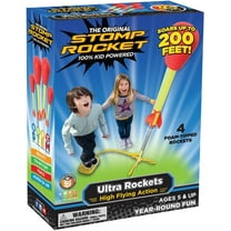 Stomp Rocket Jr Glow - Air-Powered Toy Launcher for Kids, 100 Ft, 4 ...