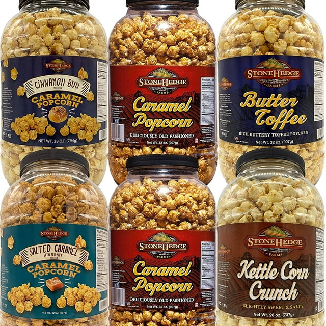 Stonehedge Farms Bulk Popcorn Variety Pack! 12 Lbs Of Deliciously Old ...