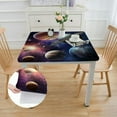 Square fitted Space tablecloth, Solar System Planets All Together in ...