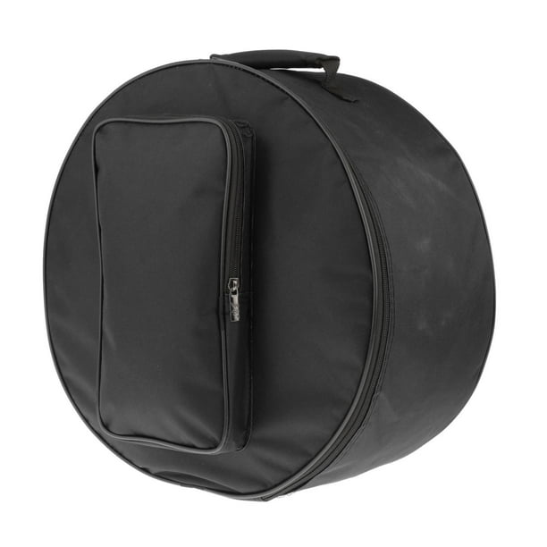 Black Compact Snare Drum Bag Drum Carrying Case Backpack with Shoulder ...