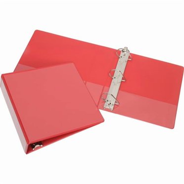 SKILCRAFT, NSN2784131, Round Ring Loose-leaf Vinyl Binder, 1 Each ...