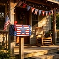 American Flag Mailbox Covers Magnetic, Patriotic USA Star Stripe Letter ...
