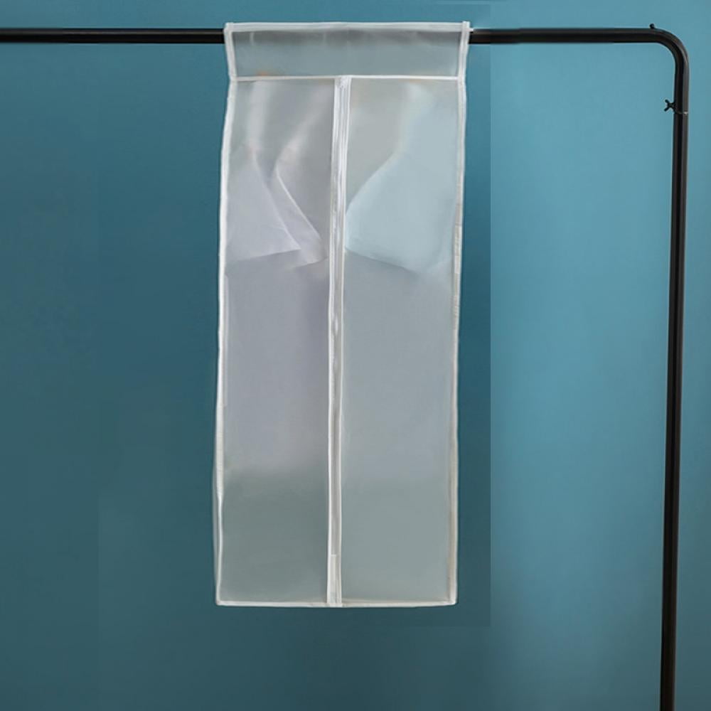 Clothes Hanging Dust Cover Dress Suit Coat Transparent Storage Bag Case ...
