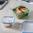 Pyrex Snapware Glass Square Storage Set - 4 Piece - Walmart.com