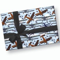 Airplane Themed Gift Wrap - Walmart.com