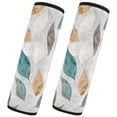 2 Car Seat Belt Covers S Size 6.5*6.5 Inches Car Seat Belt Shoulder Pad ...