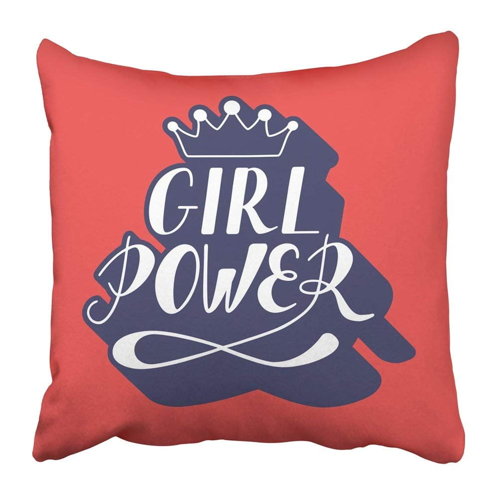 ABPHQTO Girly Escrito a mano Letras Girl Power Hecho en tinta ...