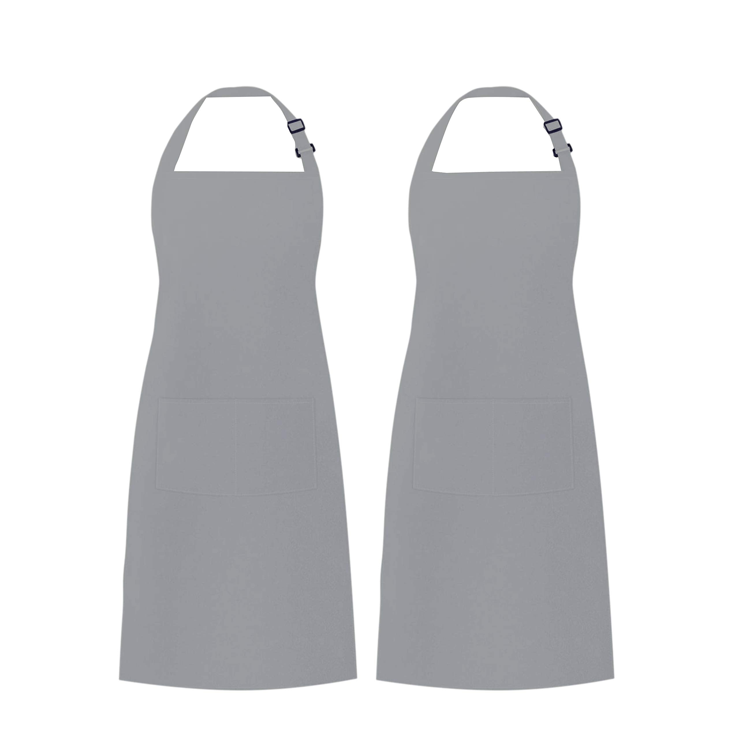 LITO Linen and Towel Aprons for Men Women with Large Pockets, Unisex ...