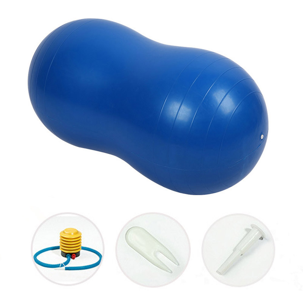 XWQ Peanut Shape Inflatable Thicken Gym Fitness Training Yoga Pilates ...