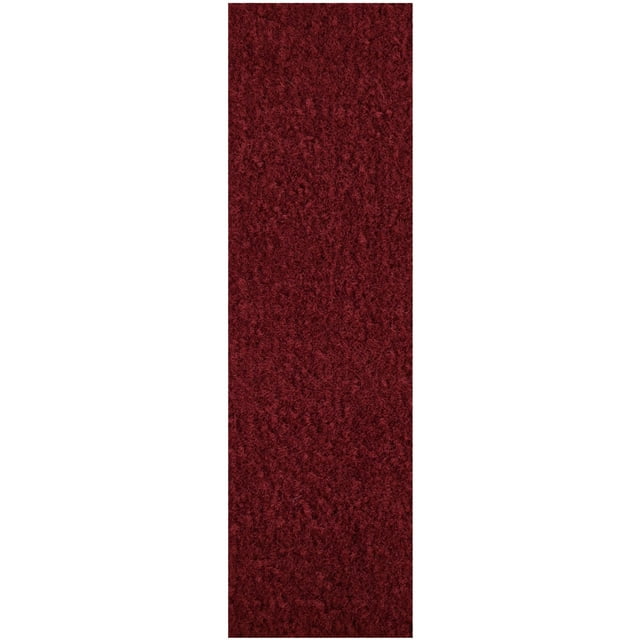 Commercial Indoor/Outdoor Burgundy Custom Size Runner 3' x 50' - Area ...