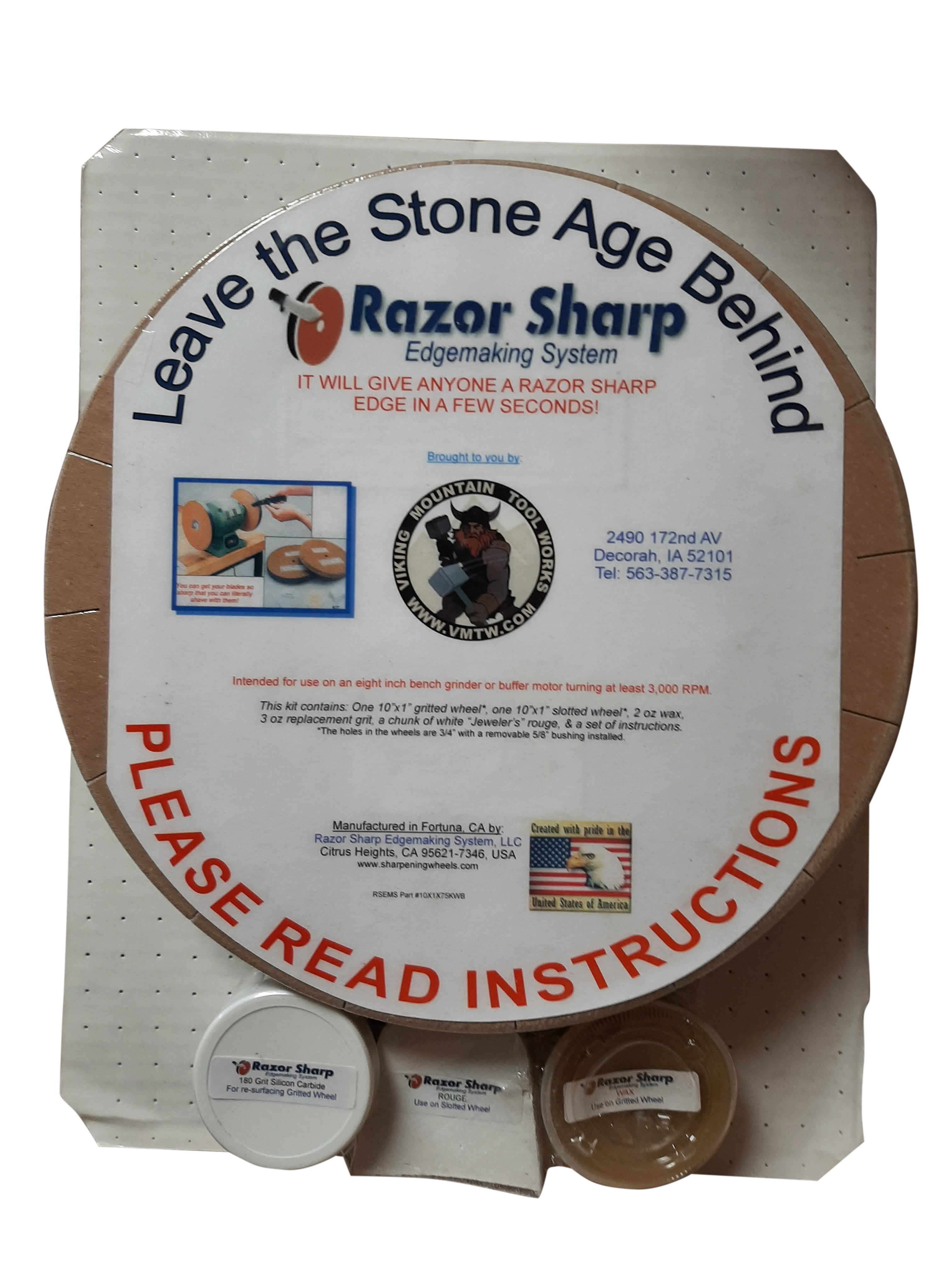 Razor Sharp 10" Edgmaking System Quickly Restore the Razor Edge to your ...