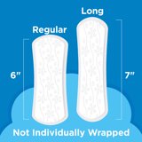 Equate Light Protection Everyday Panty Liners, Regular Length, 129 ...