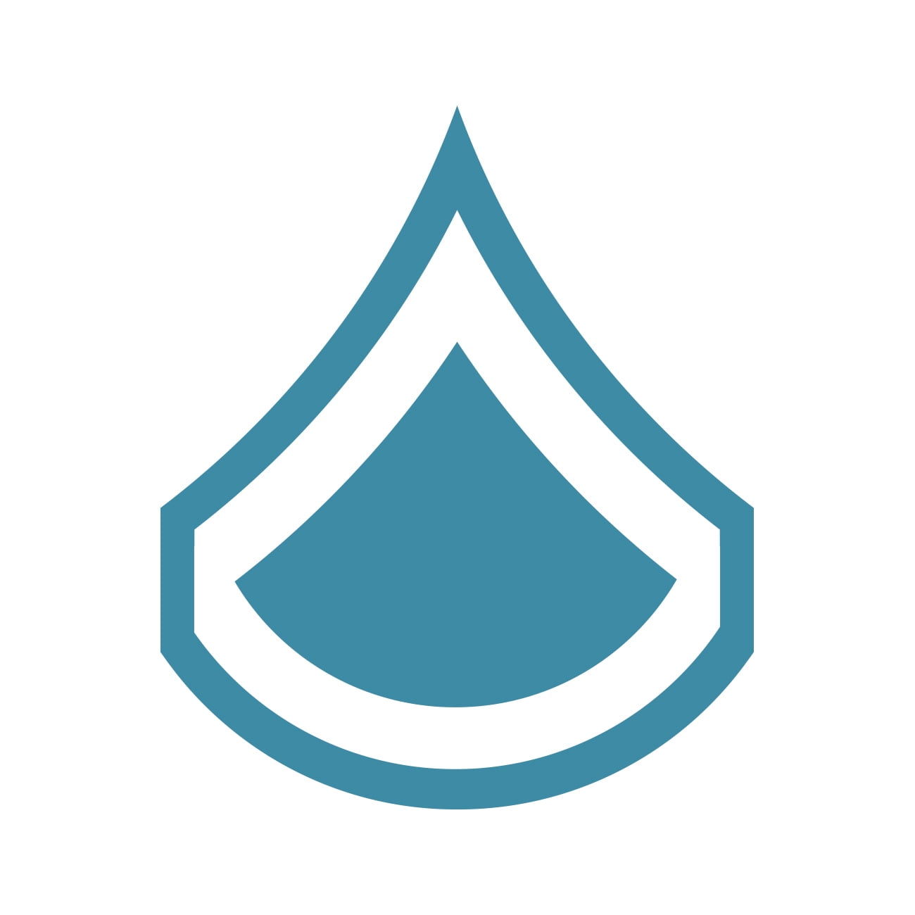 E-3 Private First Class Rank Sticker Decal Die Cut - Self Adhesive ...