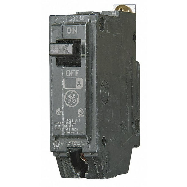 Ge Circuit Breaker,25A,Bolt On,120/240V,1P THQB1125 - Walmart.com