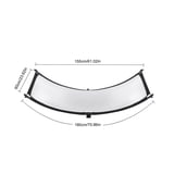 Miumaeov U Shaped Light Reflector, Collapsible Photography Lighting ...