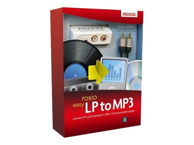 Roxio Easy LP to MP3 - Box pack - 1 user - CD - Win - English - with ...