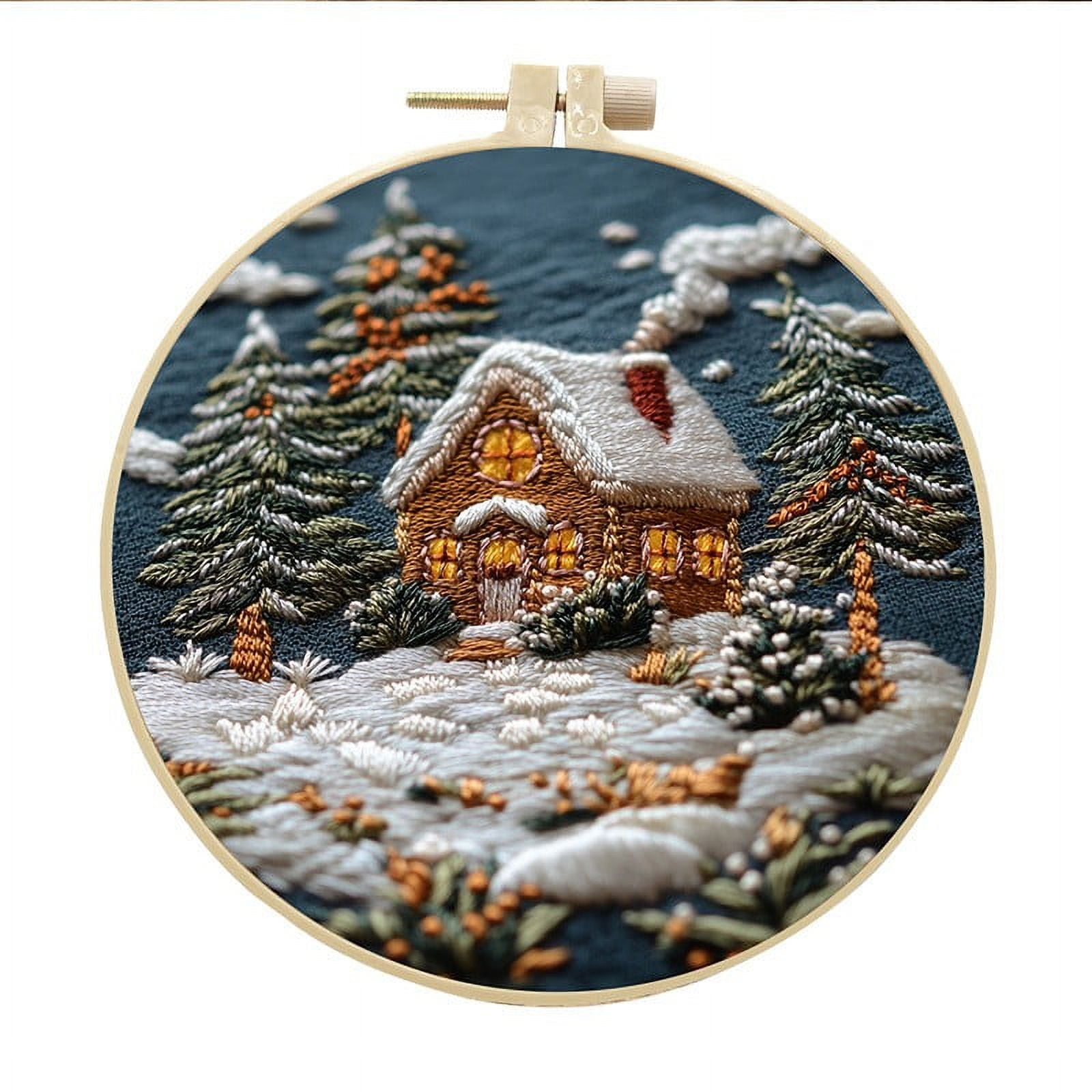 Click here for Topllc Christmas Embroidery Kit With Embroidery Ho... prices