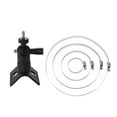 Heavy Duty Outdoor CCTV Security Camera Poles Mount Bracket Adjustable ...