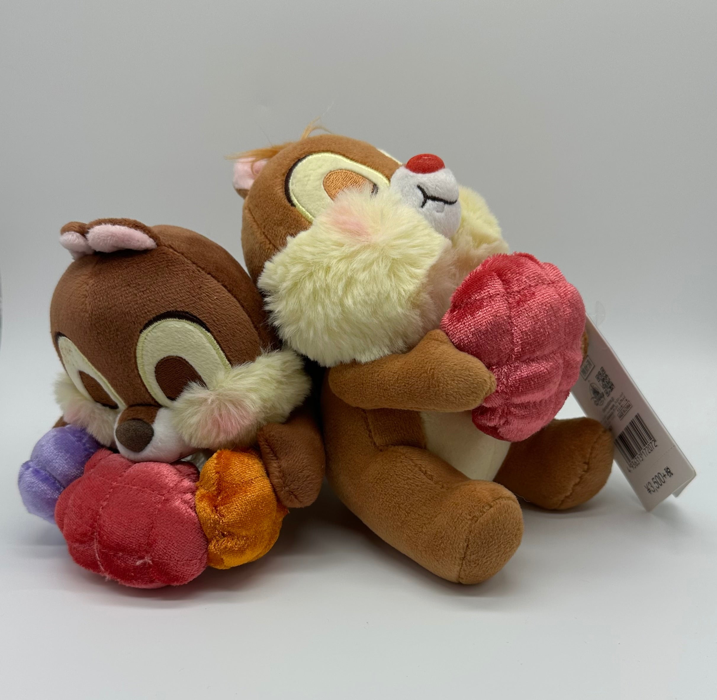 Disney Store Japan Spring Sleeping Chip 'n Dale with Berries Plush New ...