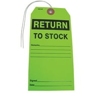 Badger Tag & Label Two-Part Inventory Tag,Cardstock,PK100 28002C2 ...
