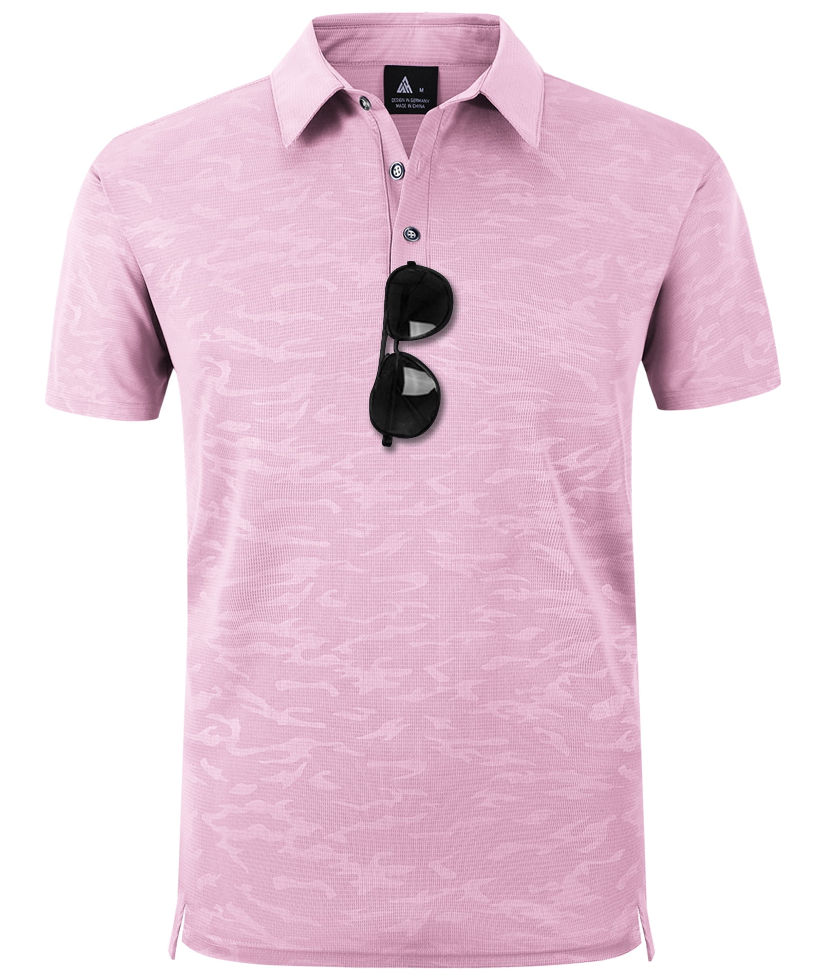 SCODI Men's Golf Polo Shirt Short Sleeve Tactical Polo Shirts Casual ...