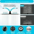 10-Inch High-Pressure Rain Shower Head Combo - 11-Inch Adjustable ...