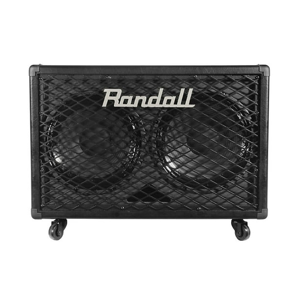 Randall RG212 2x12 100W Guitar Speaker Cabinet Black - Walmart.com ...