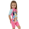 Bluey Toddler Girls' Bathing Swimwear - Pink One-Piece Swimsuit Sizes ...