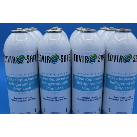 Enviro-Safe 134a Replacement Refrigerant w/ Stop Leak - Walmart.ca