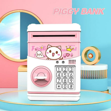 Simulation Code Piggy Bank Music & Voice Effect Educational Cash Tank ...