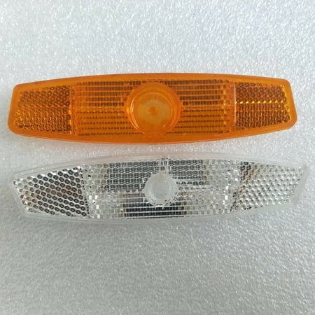 Heavy-Duty Car Reflectors Rectangular Orange Reflective Strips Orange ...