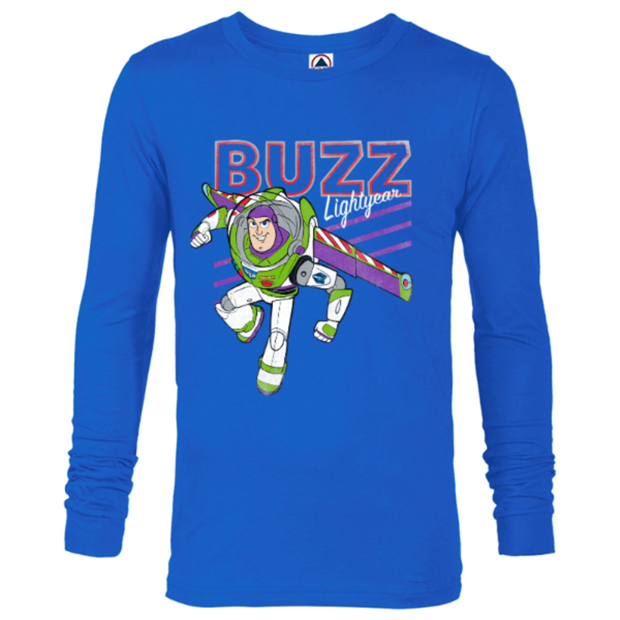 Disney Pixar Toy Story 4 Classic Buzz Lightyear T-Shirt - Long Sleeve T ...