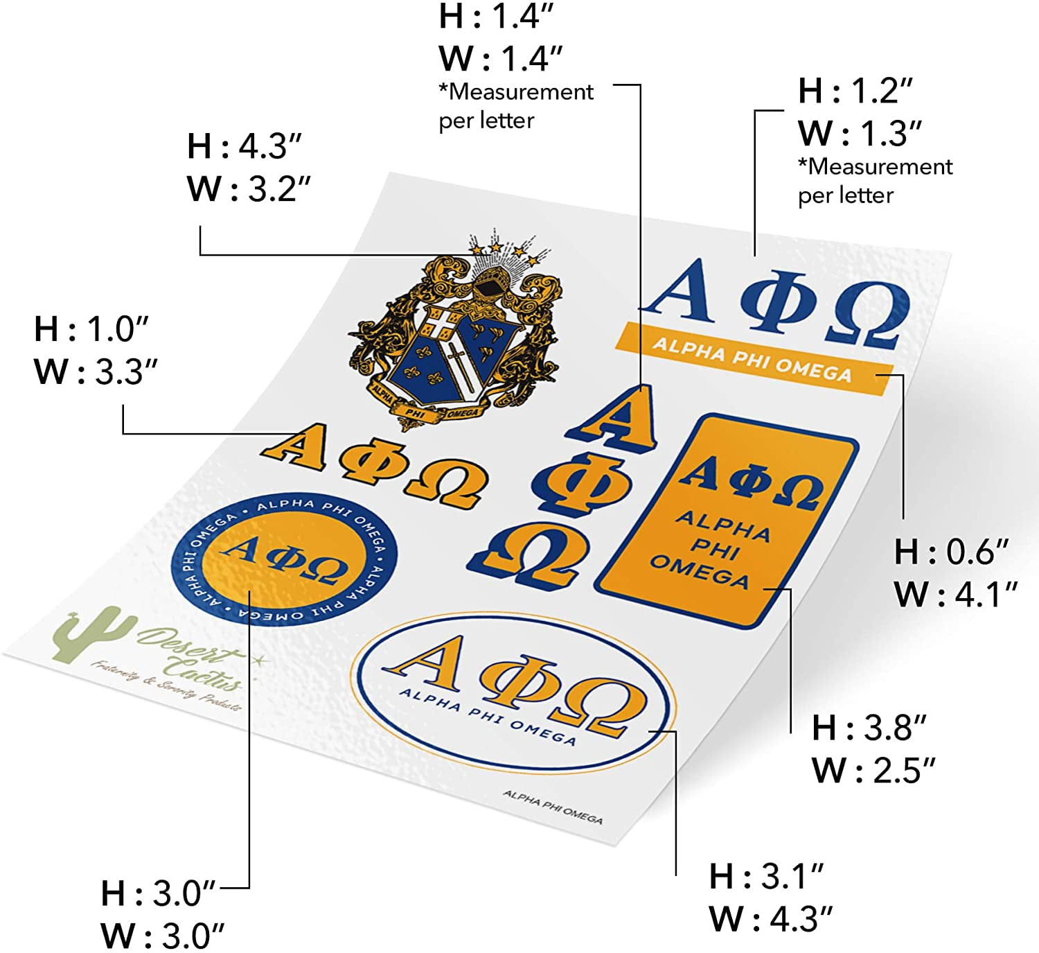 Alpha Phi Omega Letters