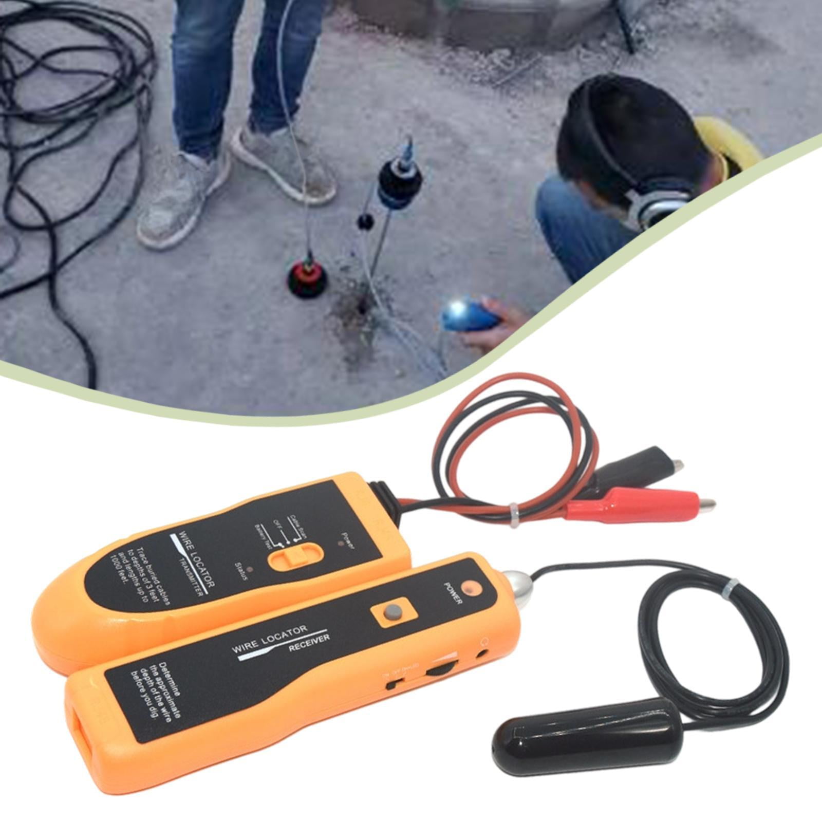 Localizador de cables subterráneos. Comprobador de cables enterrados ...