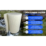 Half Off Ponds Poly Fiber Filter Media Pad for Water Gardens, 2 in ...