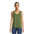 Time and Tru Women's High Low Tank Top, 2-Pack - Walmart.com