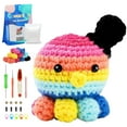 Octopus Crochet Kit For Beginners, Crochet Kit Step-By-Step Video ...