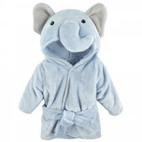 Spasilk Baby Hooded Terry Robe with Booties, Blue Plane Bath Set for ...